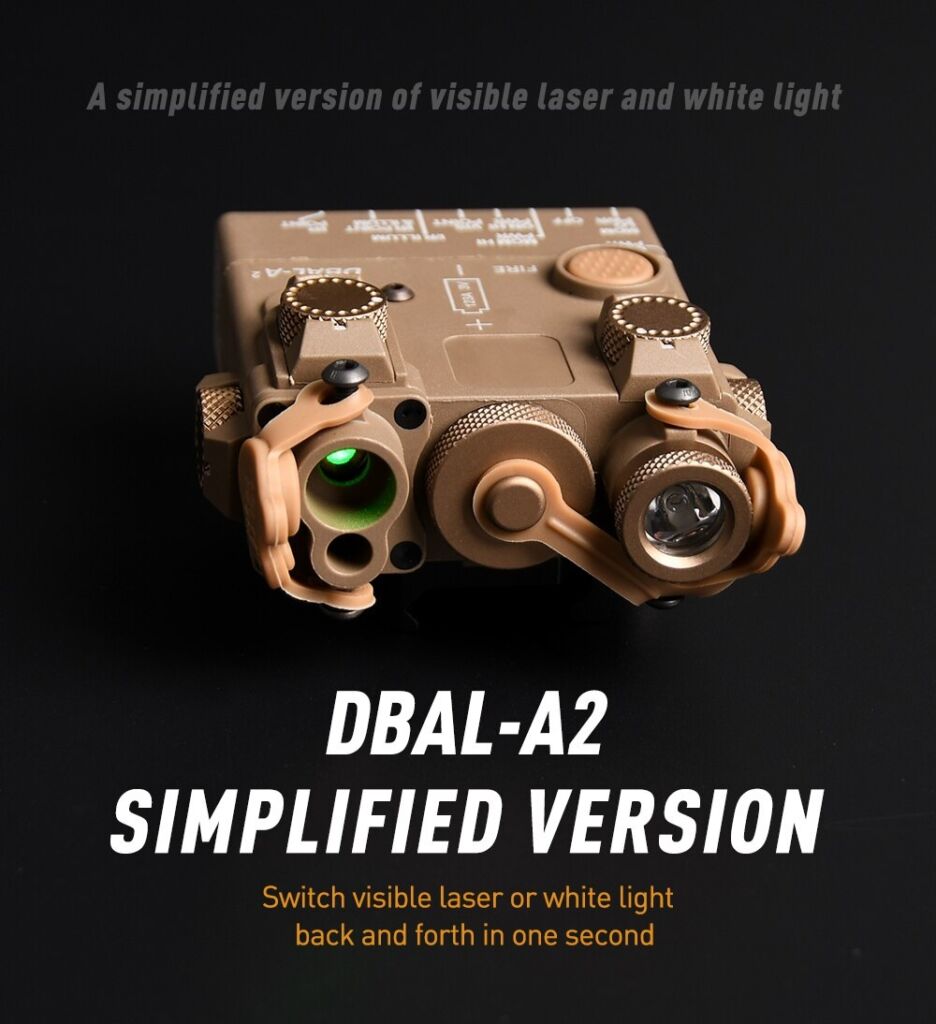 WADSN DBAL A2 Illuminator Red/Green/Blue Laser (Simplified Version ...