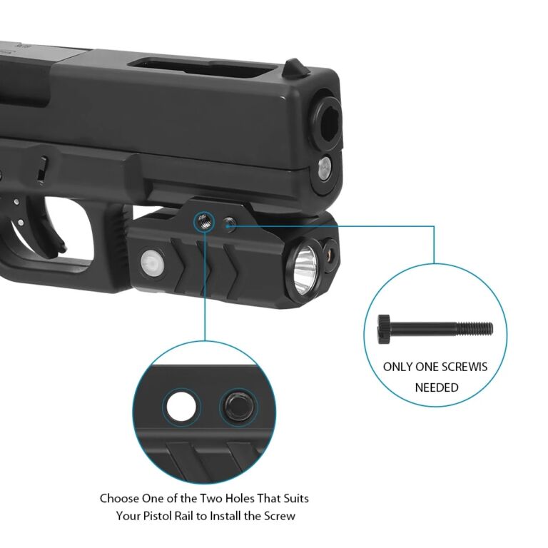RichFire MGL-048 Pistol Light + Laser (500Lumen) – K2 Store