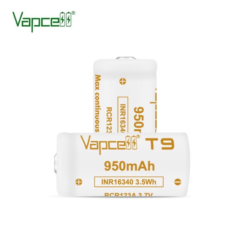 Pin sạc Vapcell T9 16340 3.7V/950mAh/3A Li-ion Battery (Bộ 2 viên) – K2 ...